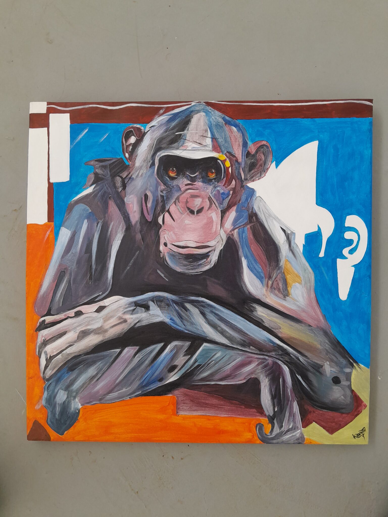 Wise Chimpanzee by Samwel – The School of St Jude